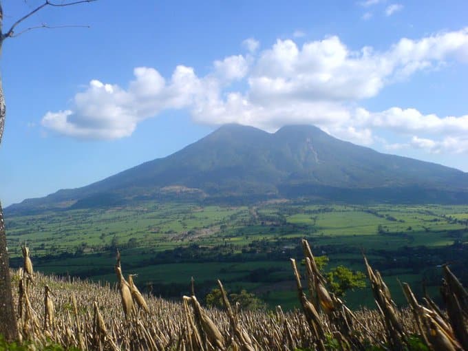 San Vicente Volcano El Salvador or Chichontepec Volcano.
